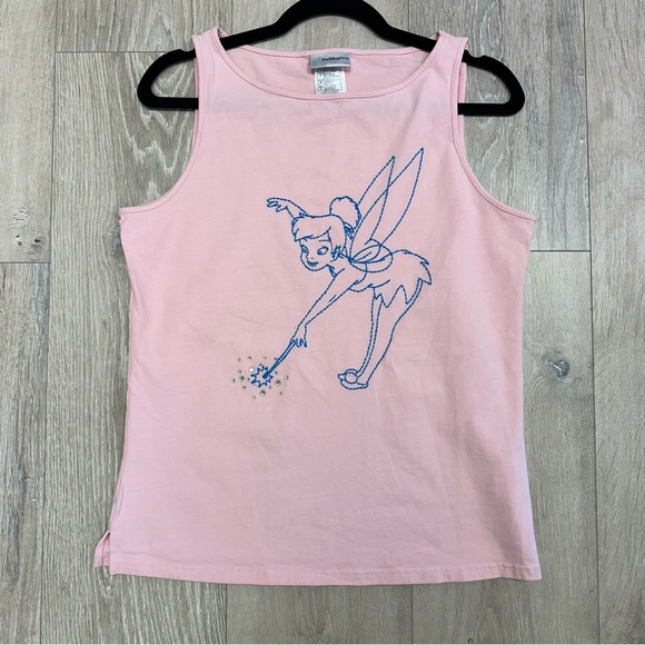 Disney | Tops | Vintage Disney World Tinker Bell Tank Top | Poshmark